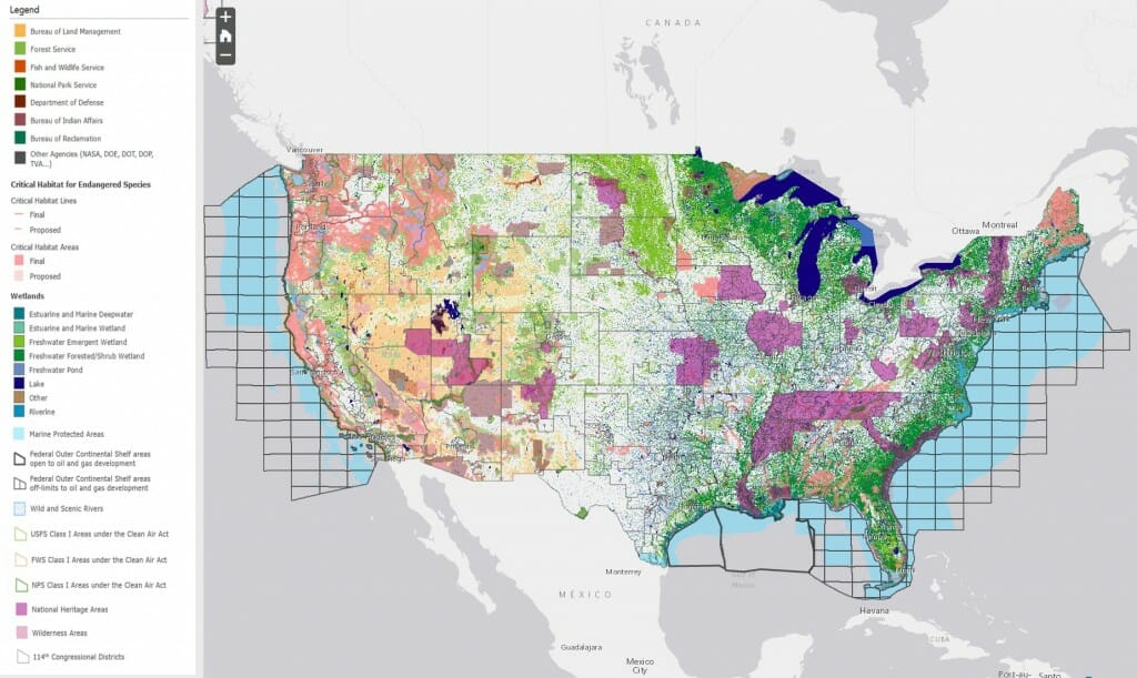 Coyote Blog » Blog Archive » Federal Lands Footprint